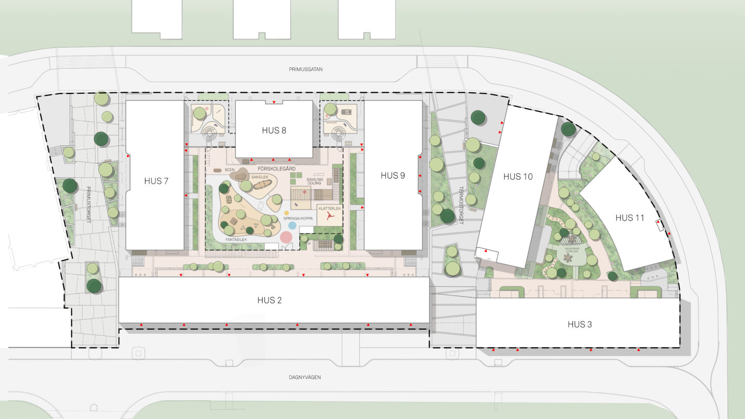 Primus illustrationsplan - ETTELVA Arkitekter