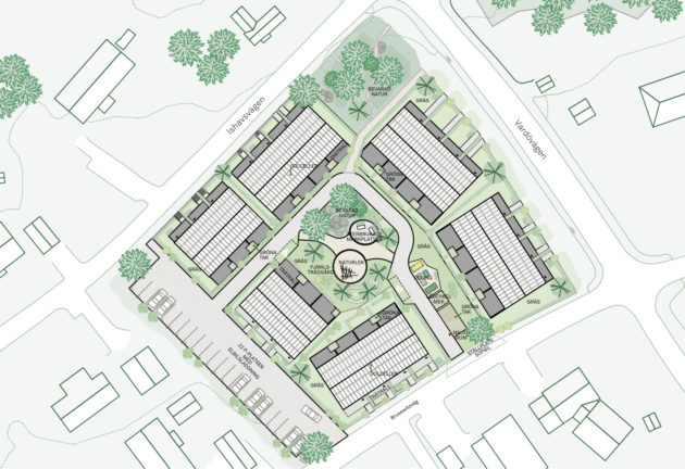 Vega småhus_Illustrationsplan - ETTELVA Arkitekter